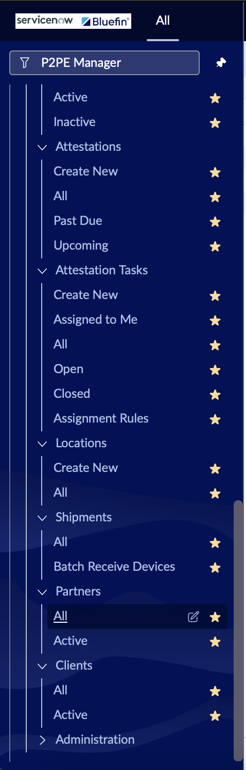 View Partner and Sub-Partner Records in ServiceNow P2PE Manager